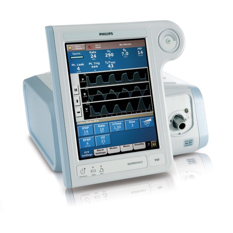 Philips Respironics Trilogy 202 Beatmungsgerät für NIV und invasive ...