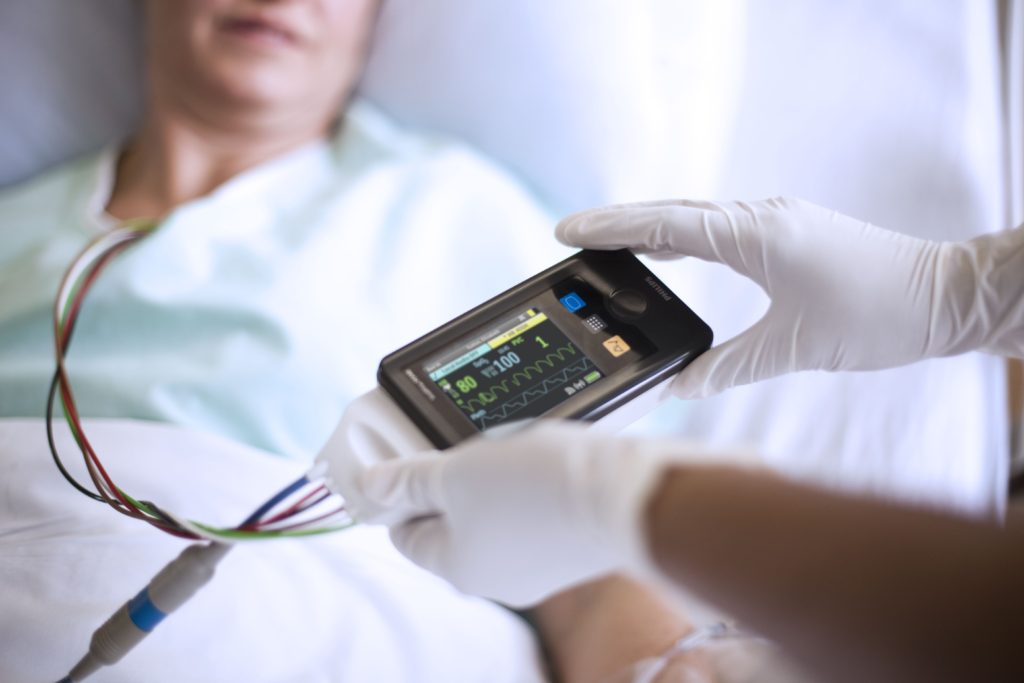 Philips IntelliVue MX40 / Tragbarer Telemetrie Patientenmonitor