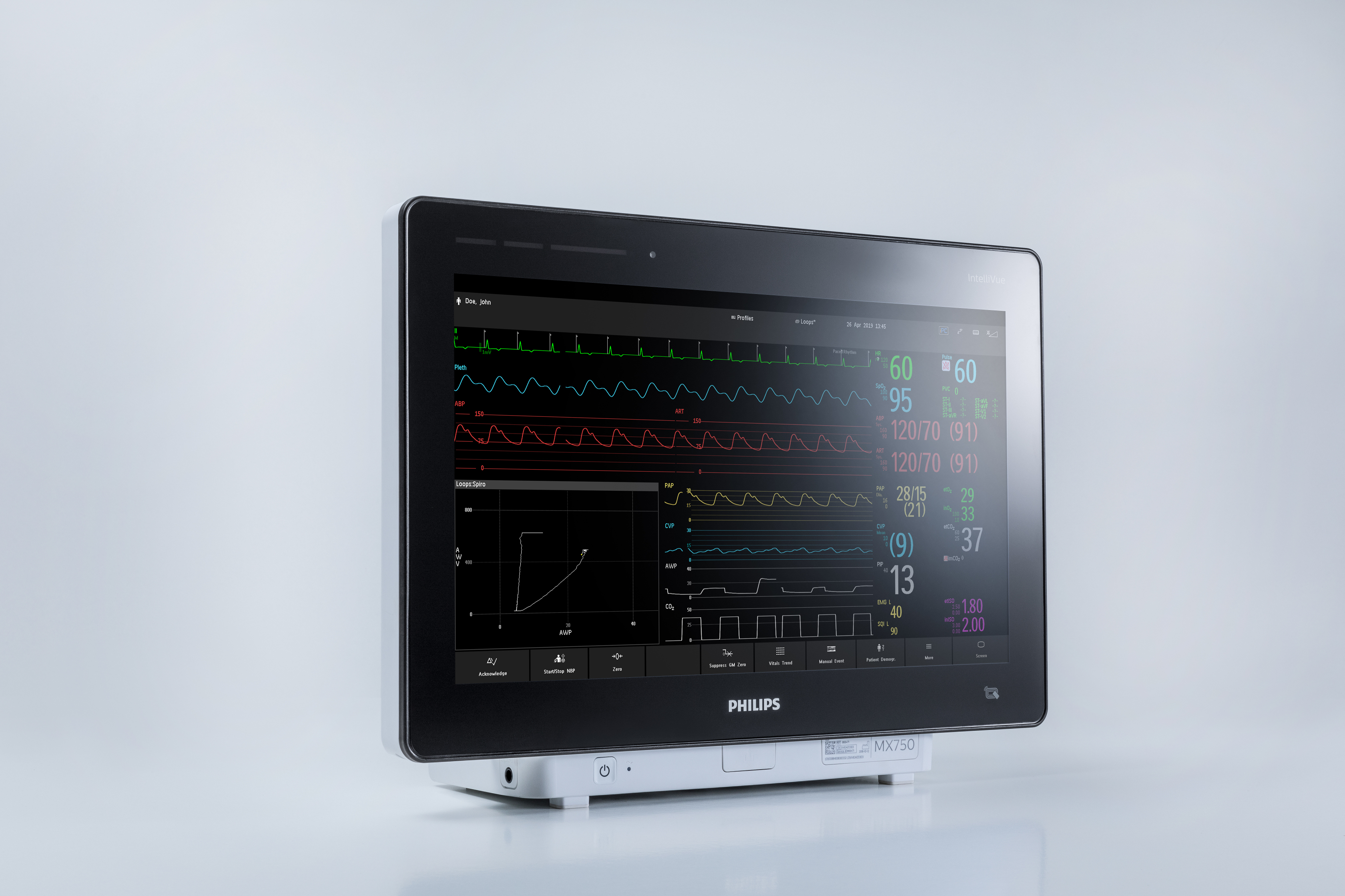 Philips IntelliVue MX750 | Patientenmonitor | Böhm Elektromedizin